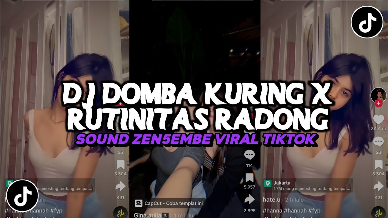 DJ DOMBA KURING X RUTINITAS RADONG VIRAL TIK TOK TERBARU 2024 ! - YouTube