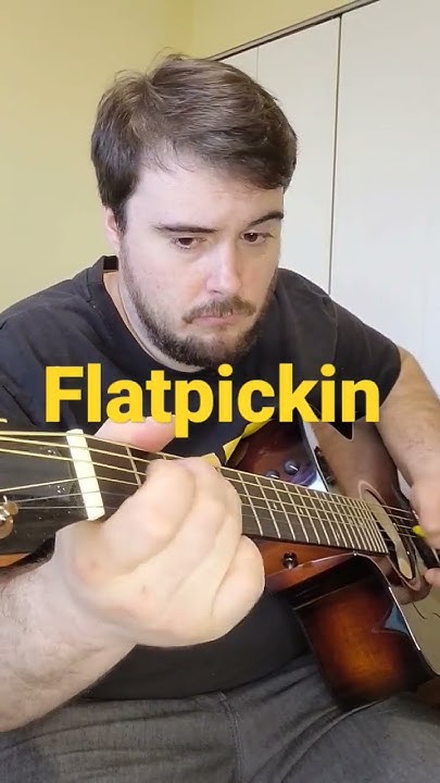 A Quick Bluegrass Riff On The Acoustic Guitar Bluegrass Acousticguitar Blues Flatpicking