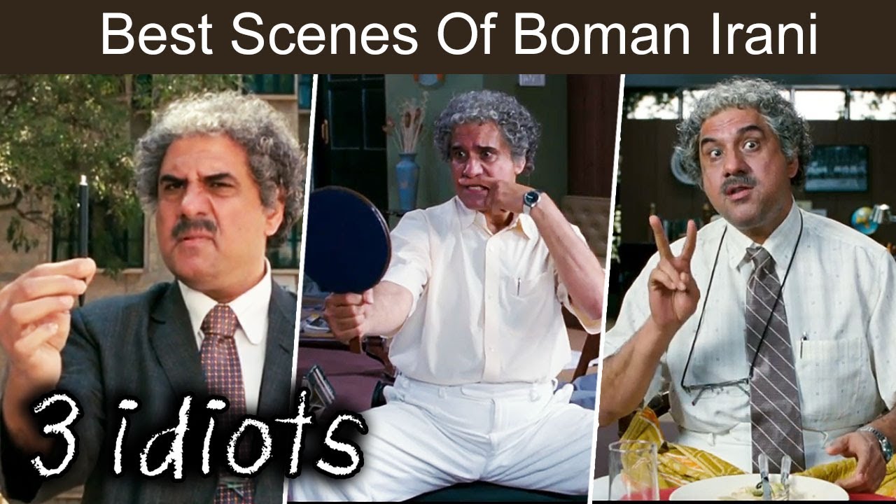 3 Idiots - Best Scenes Of Boman irani - YouTube
