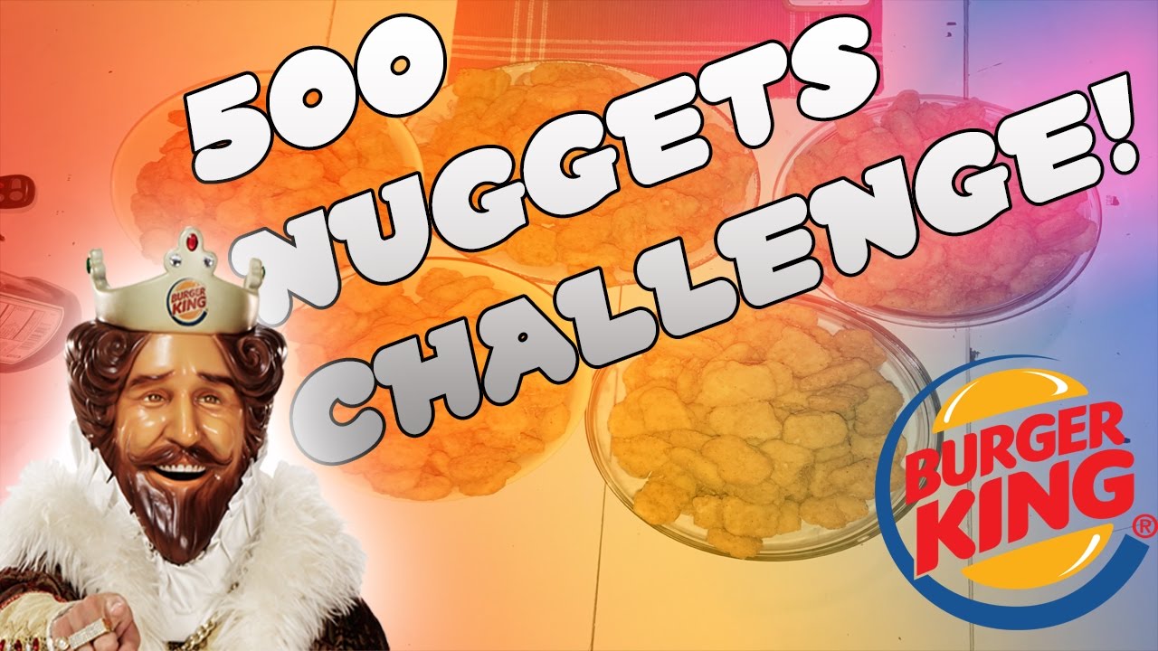 INSANE 500 CHICKEN NUGGETS CHALLENGE! - YouTube