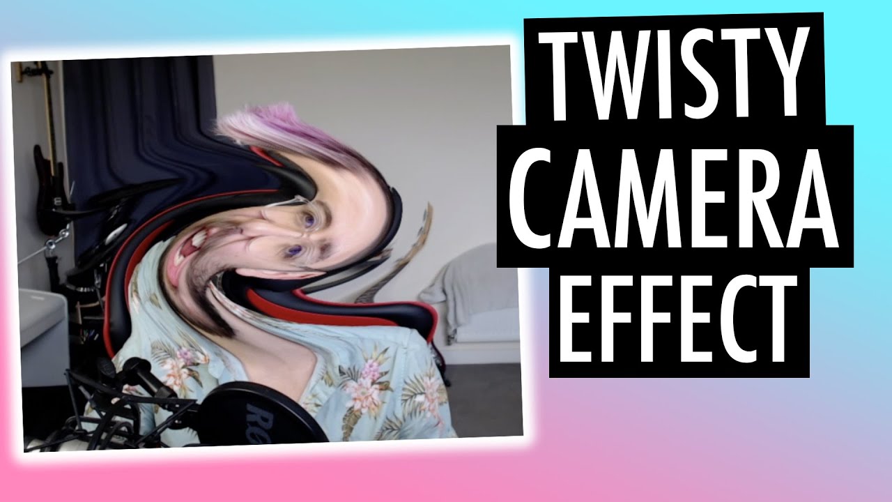 TWISTED CAMERA EFFECT In OBS | OBS Shader Filter - YouTube