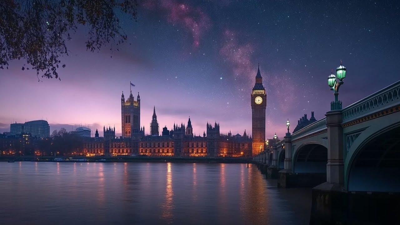 Winter London Night Jazz - Relaxing Sounds for Deep Sleep, Stress ...