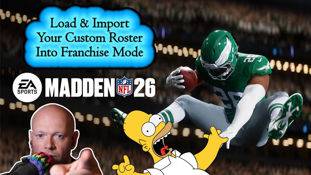Madden NFL 26 How To Load Custom Rosters And Import Them Into Franchise ...