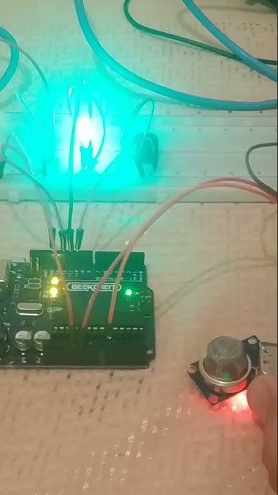 Gas Sensor MQ-135 Air Quality - Arduino Détecteur de Gaz Arduino - YouTube