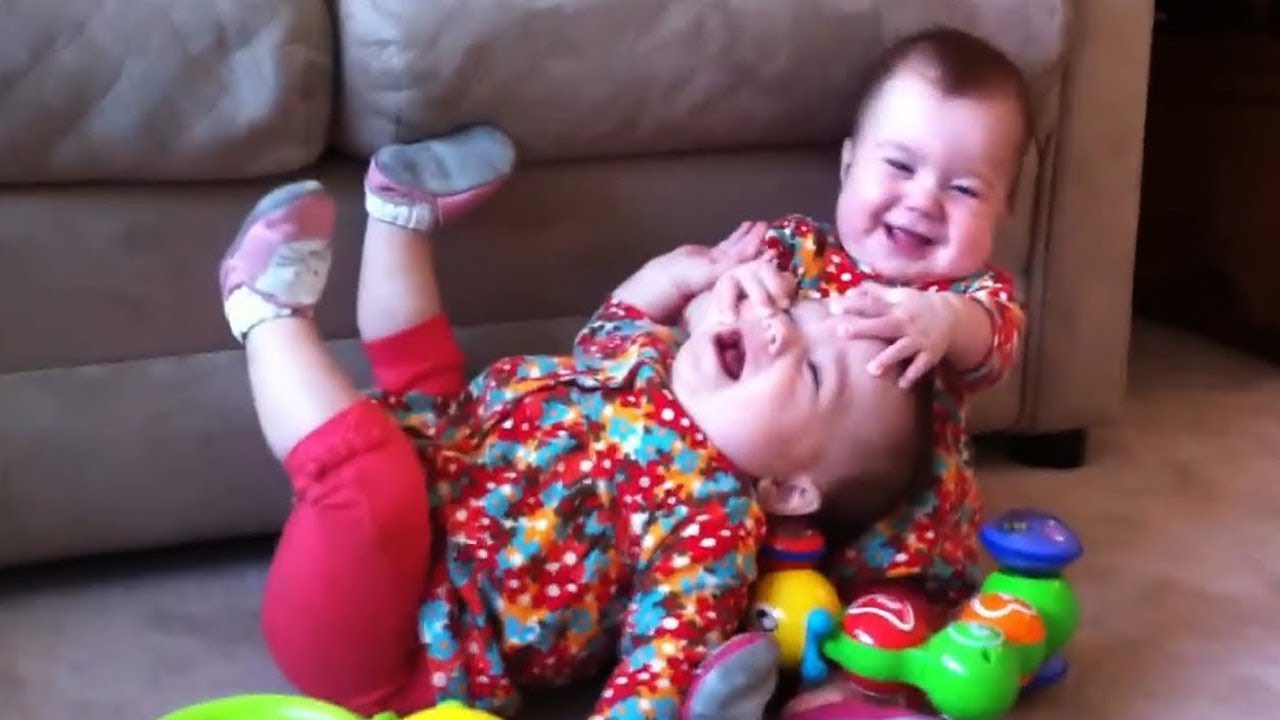 Hilarious Twins Talking In Very Odd Secret Language|| Funny Baby and ...