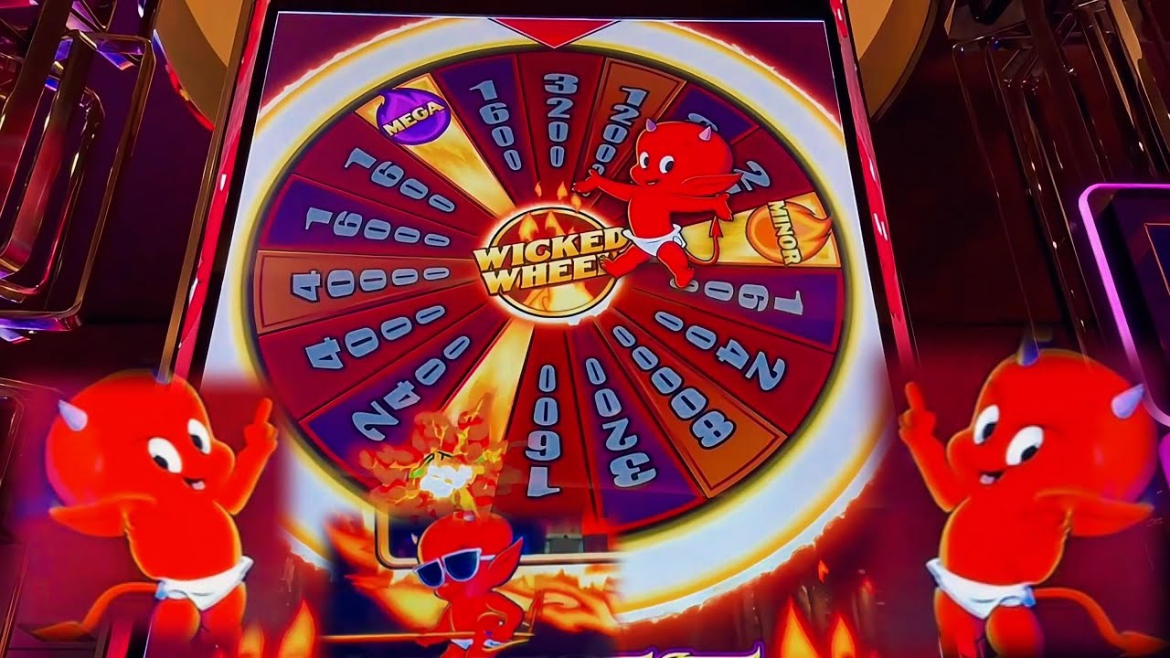 Hot Stuff Wicked Wheel Bonus #slots #casino #lasvegas - YouTube