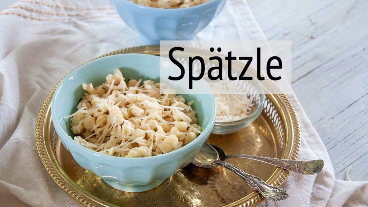 Spaetzle - Traditional German Dumpling - YouTube
