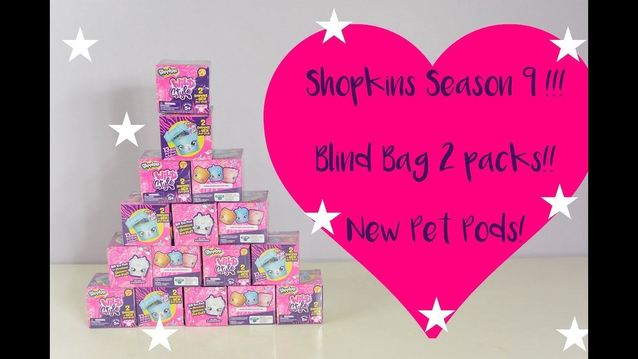 Shopkins Season 9!!! - 2 Pack Blind Bags!! - Rice-A-Roo Toy Reviews ...
