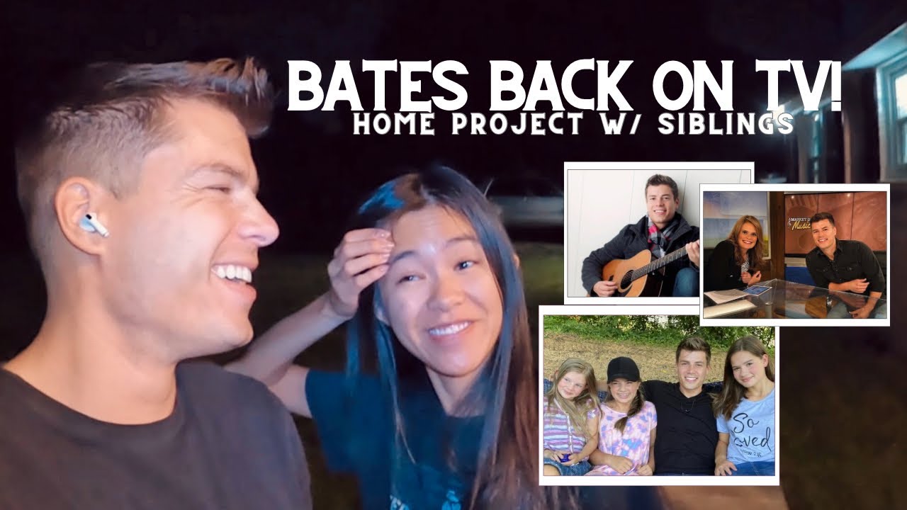 BACK ON TV! SIBLING HOME PROJECT! FAMILY SURPRISES! - YouTube