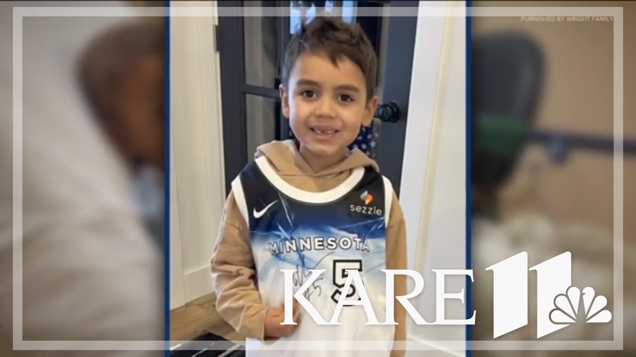 Child cancer patient inspires Anthony Edwards, gives him orange ...