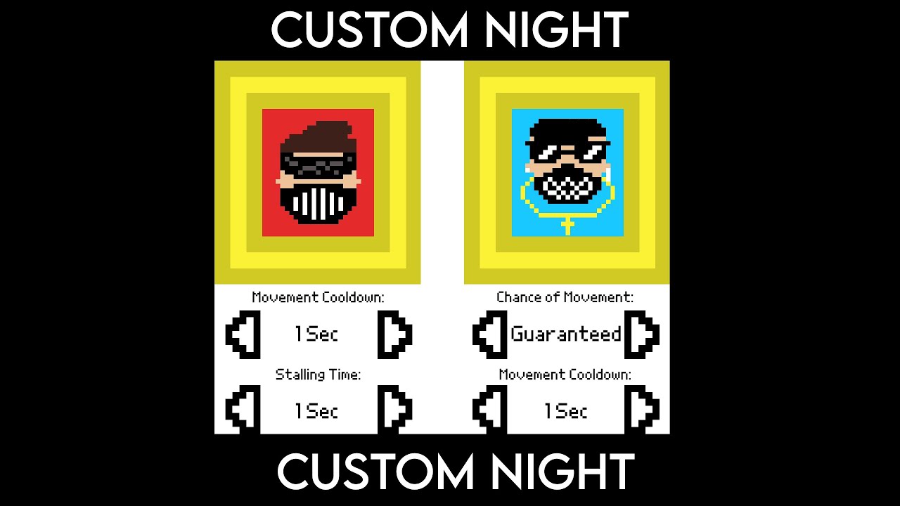Scratch Tutorial FNAF #10 | Custom Night Normal - YouTube