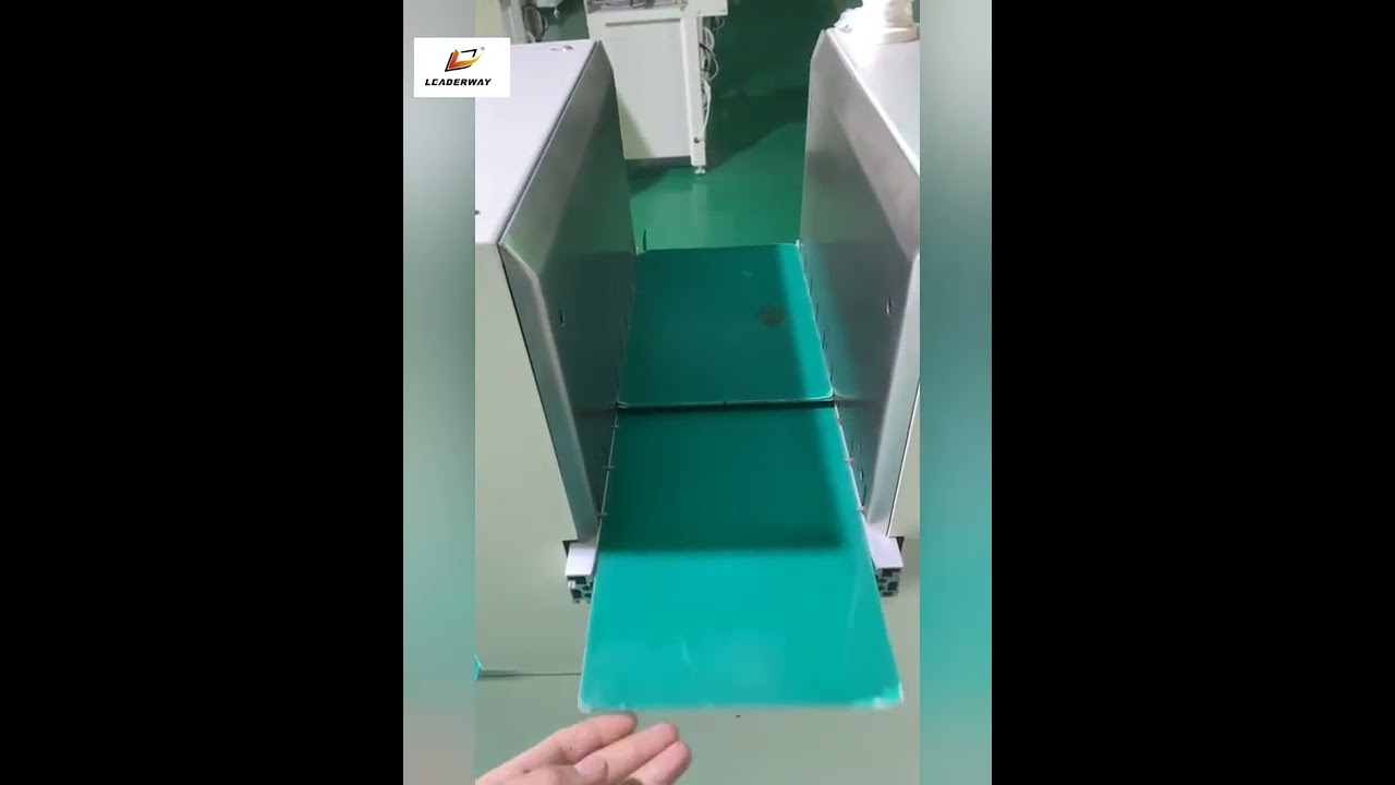 PCB loader and unloader machine - YouTube