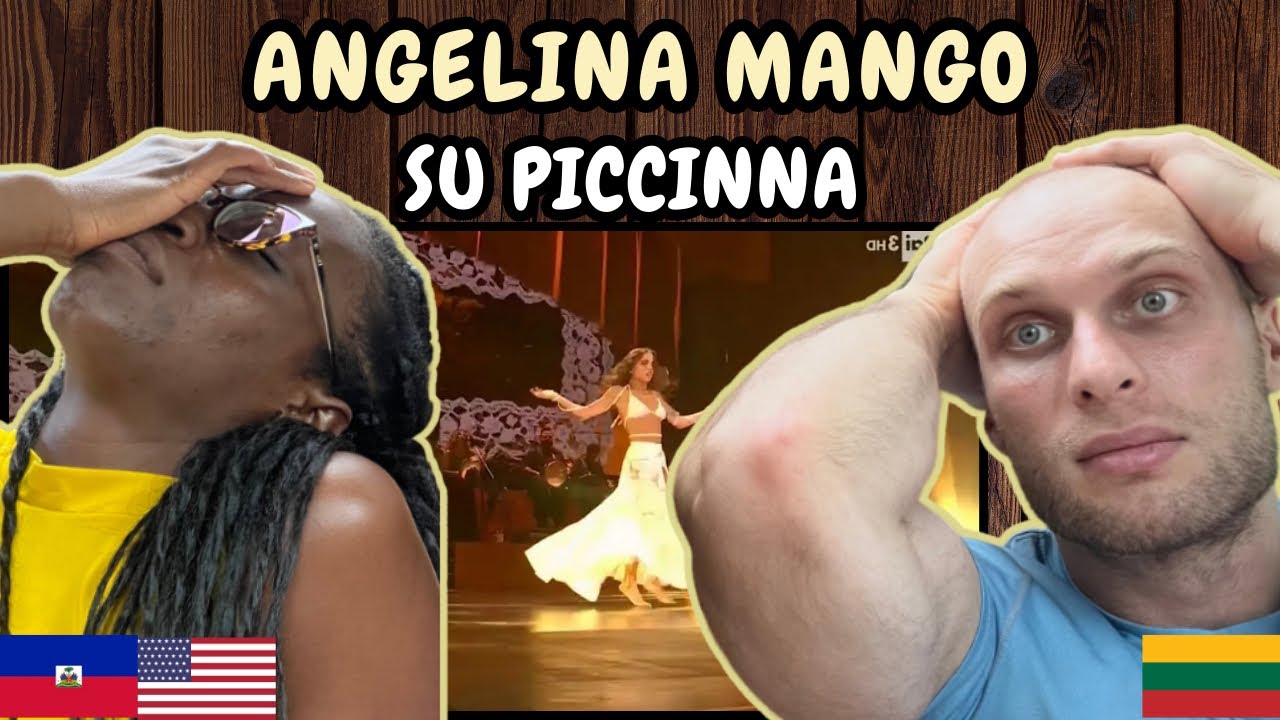 REACTION TO Angelina Mango - SU PICCINNA (Live at Notte della Taranta ...