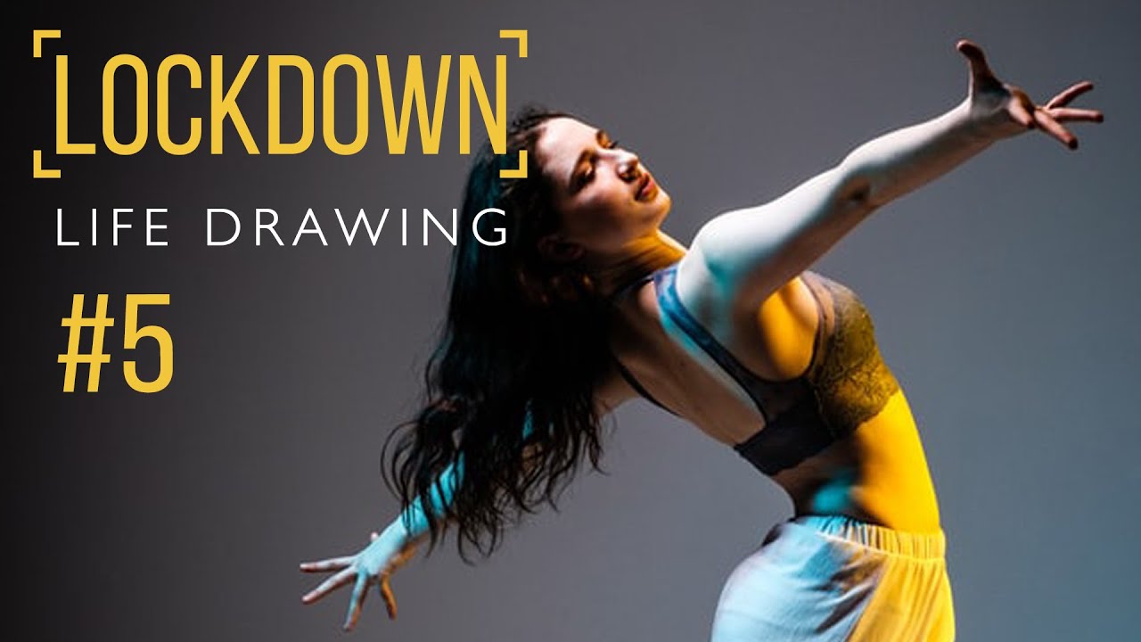 Lockdown Life Drawing #5 ️ Gesture & Rhythm [Draw Along Live Stream ...