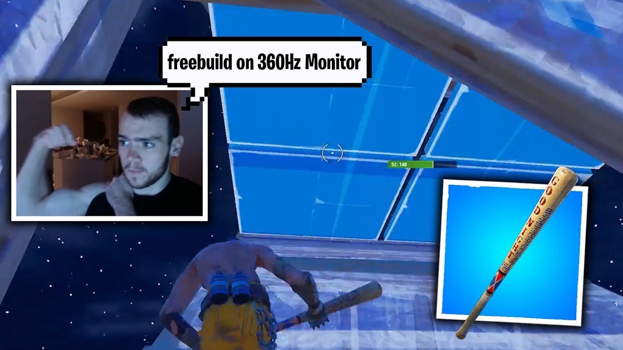 Mongraal INSANE freebuild on 360Hz Monitor - YouTube