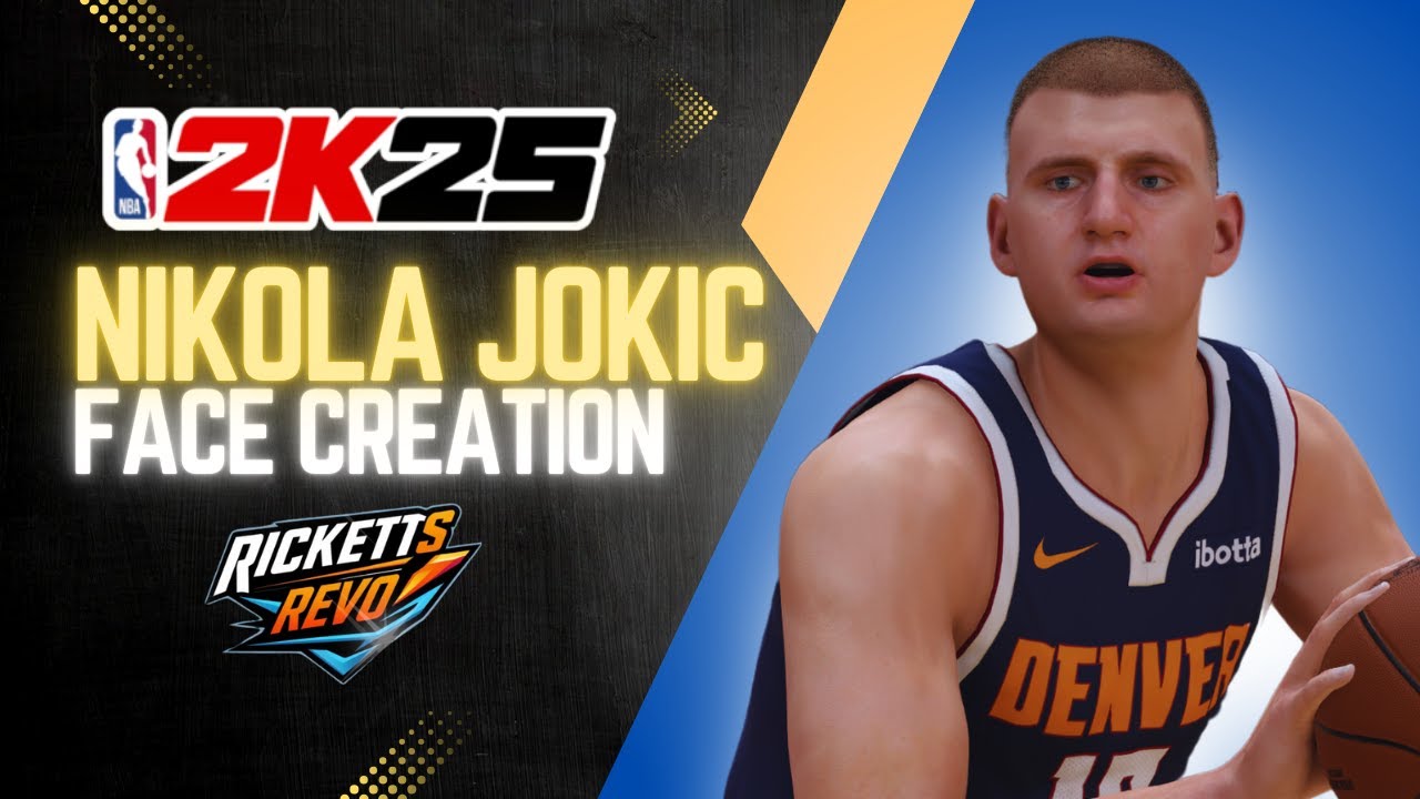 🚨Best NIKOLA JOKIC FACE CREATION NBA 2K25 🃏The Joker"🃏 - YouTube