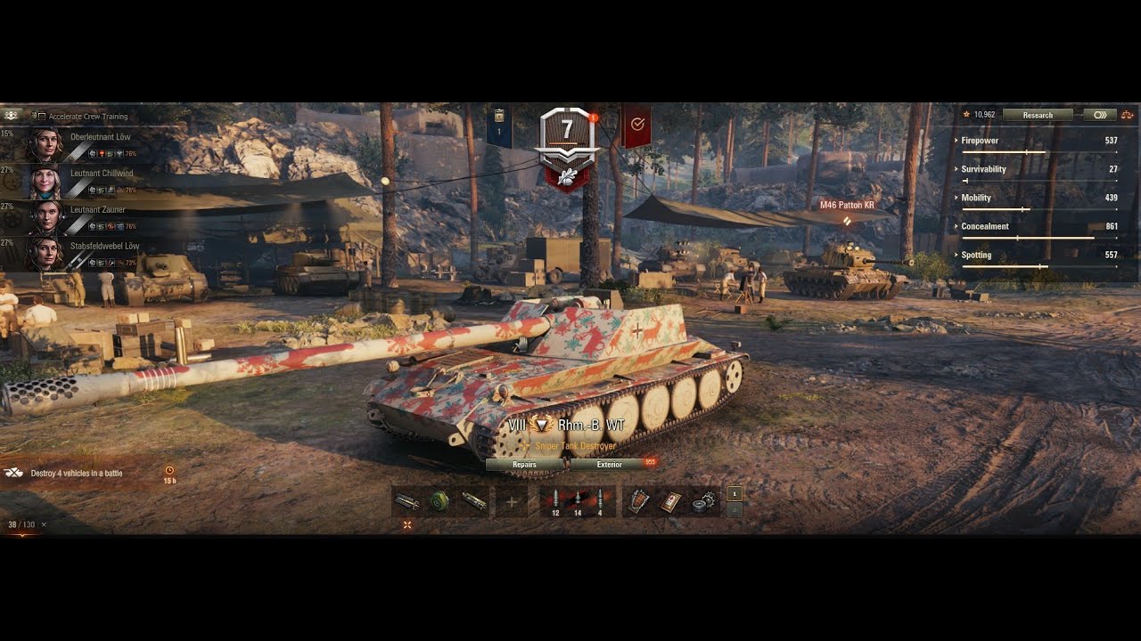 World of Tanks Rhm.-Borsig Waffenträger - YouTube