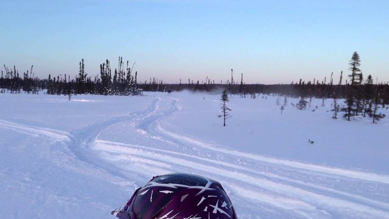 polaris IQR 800 monoblock converted 146" 2.5" - YouTube