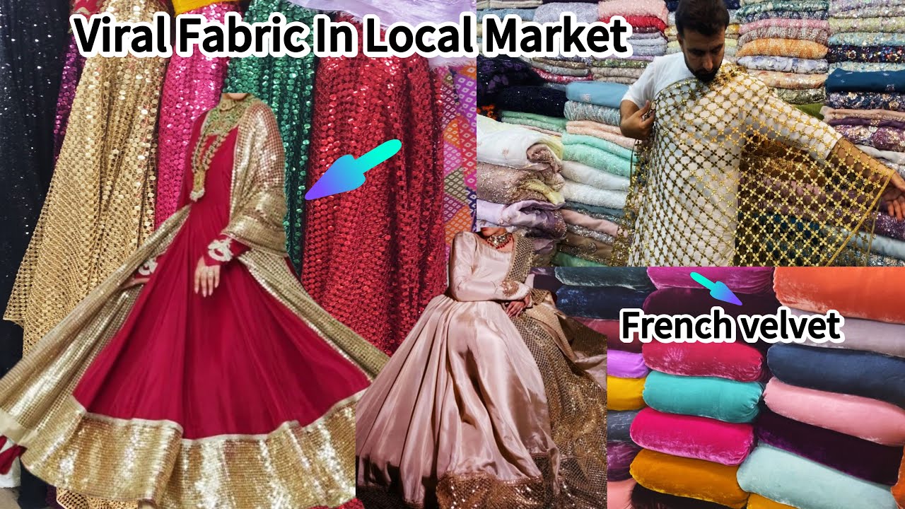 Niche Fabric Market || Lahore’s Hidden Gems || Viral Dress Fabric ...