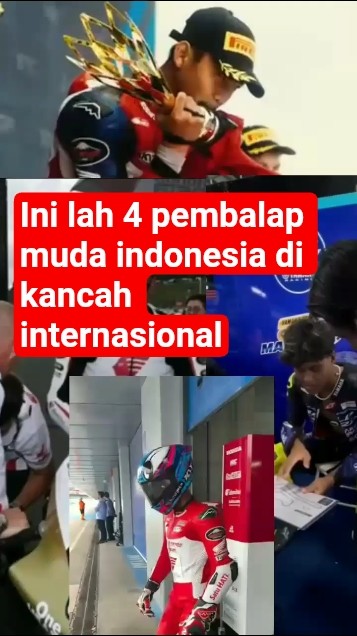 Inilah 4 pembalap muda indonesia di kancah internasional#shorts - YouTube