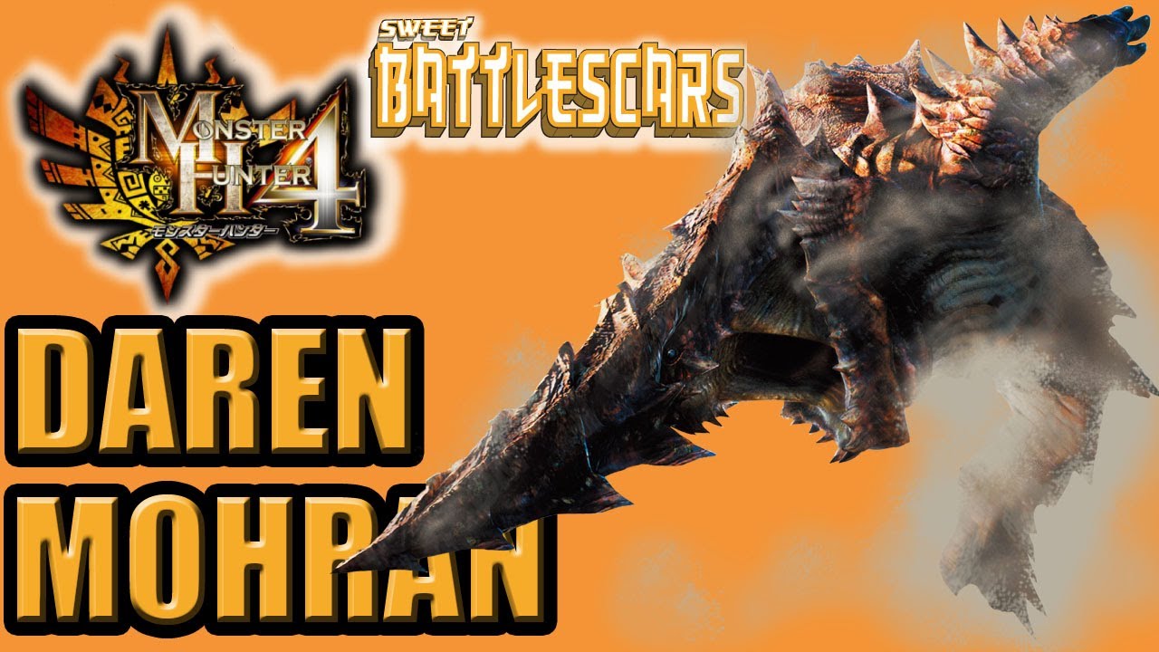 LET'S PLAY MONSTER HUNTER 4 -HD- 3DS CAPTURE CARD - DAREN MOHRAN vs ...