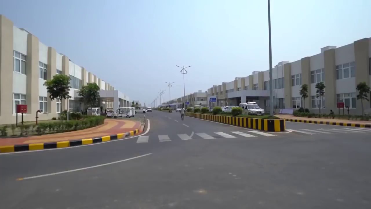 Velagapudi AP Secretariat Drone View - YouTube