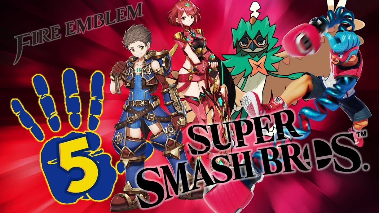 The FIVE Nintendo Newcomers That Are Likely For Smash Bros 5 (Switch ...