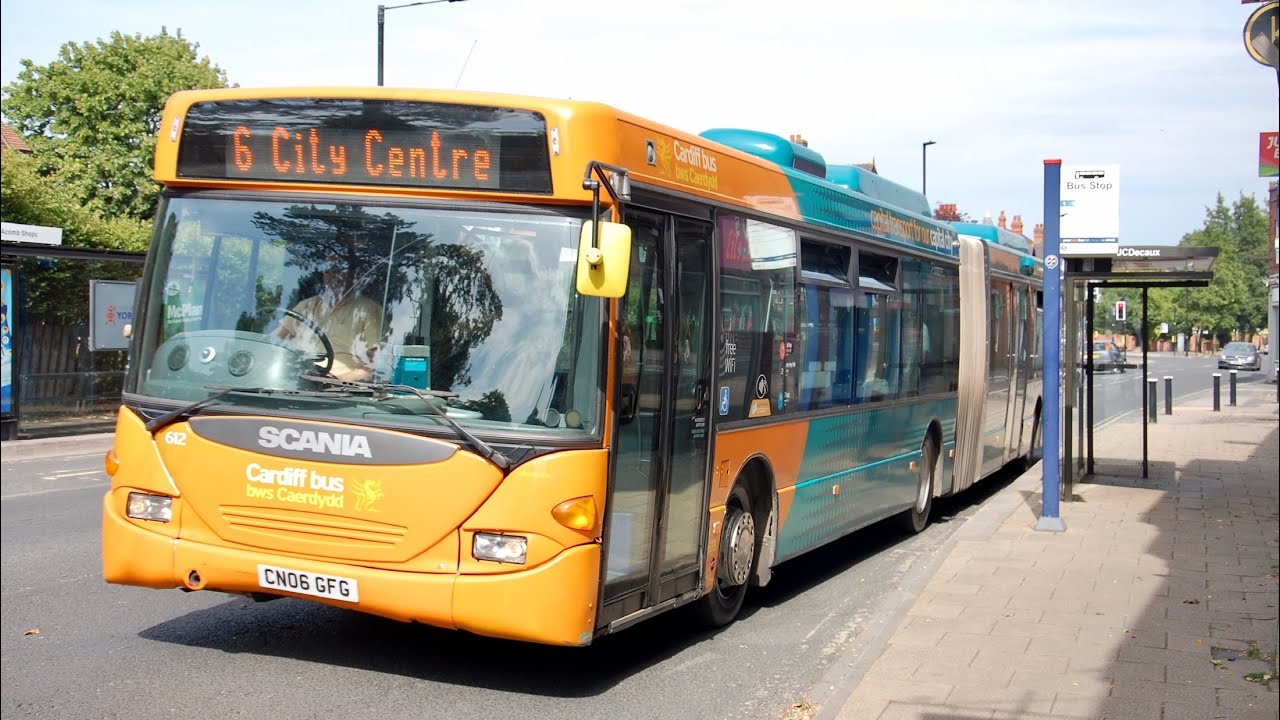 Return Journey: Preserved Ex Cardiff 612 (CN06GFG) Scania CN94UA/Scania ...