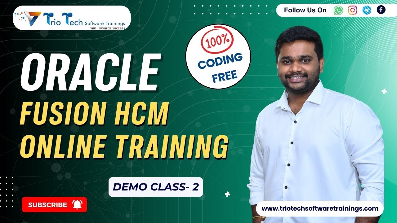 Oracle Fusion Cloud HCM Online Training | Oracle Fusion HCM Course |Oracle HCM Certification ...