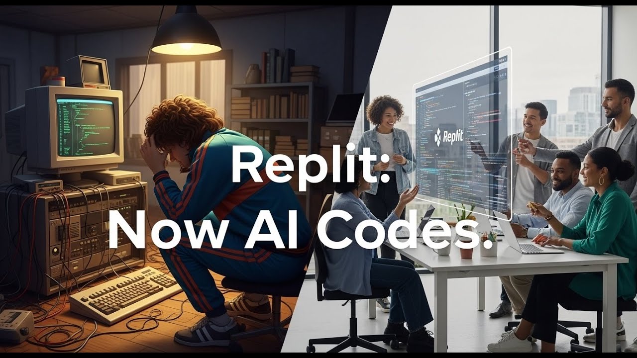 Replit: 이제 AI가 코딩합니다. - YouTube