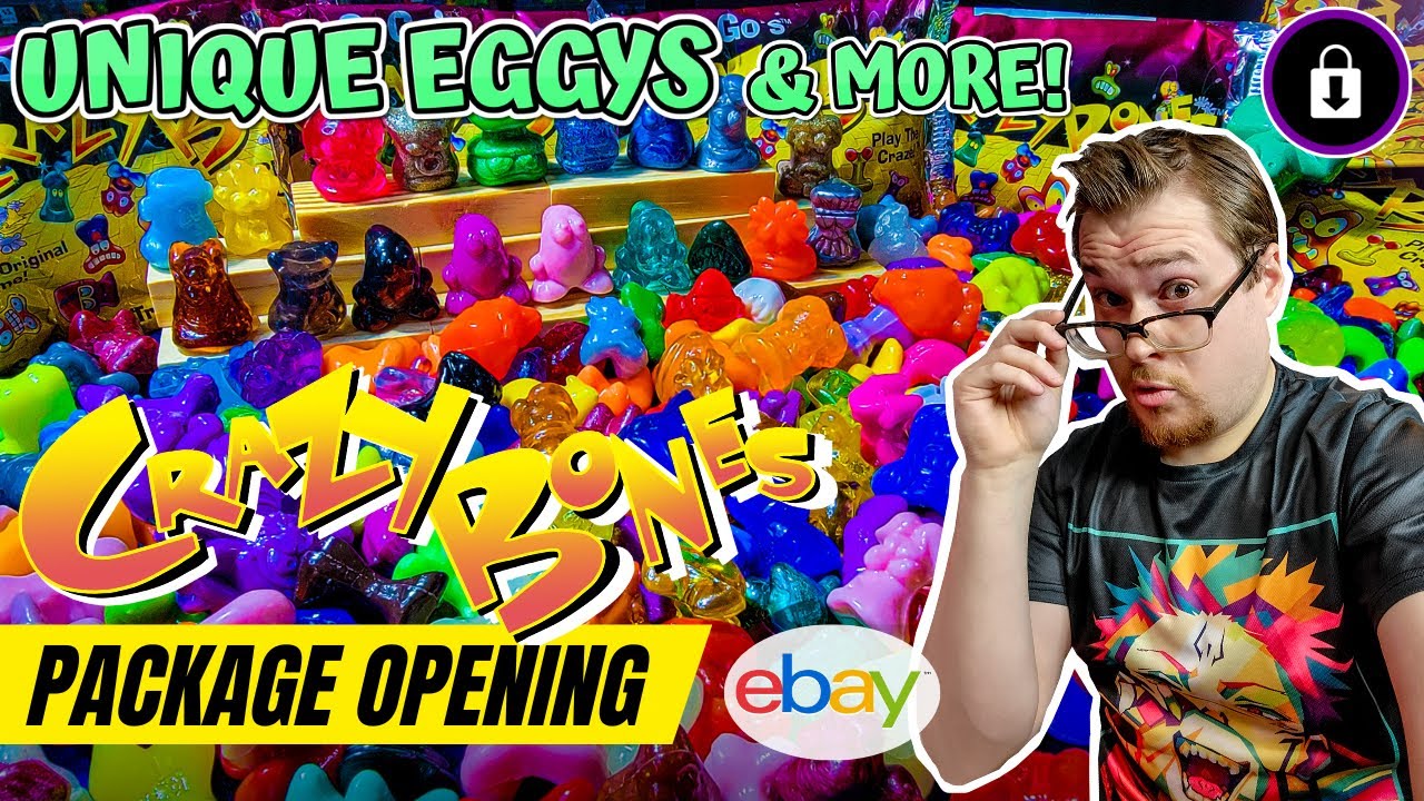 A Unique & Eggy Filled Gogo's Crazy Bones Package Opening - YouTube