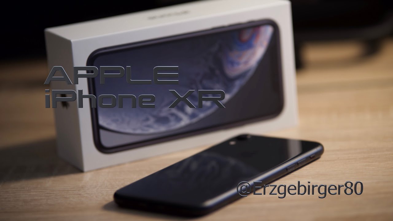 APPLE iPhone XR - Hands-On-Video [4K|60p] - YouTube