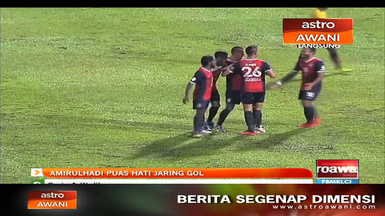 Amirul Hadi puas hati jaring gol - YouTube