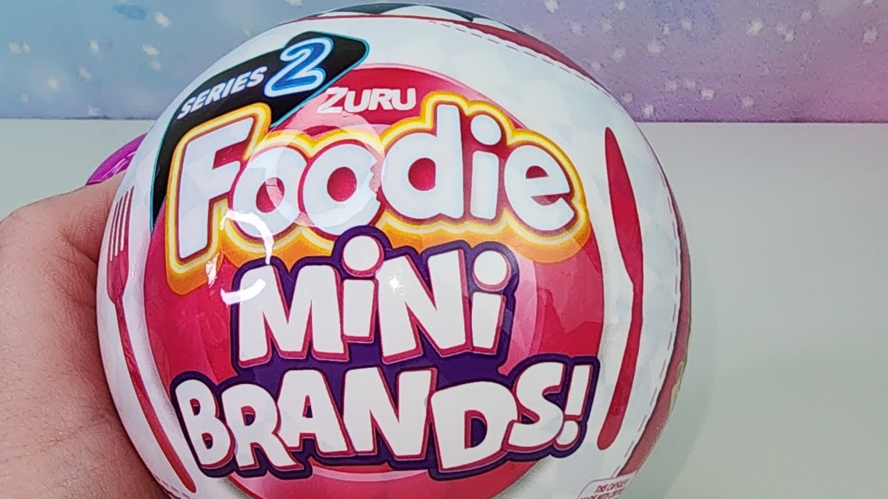 Foodie Mini Brands Series 2 rare Frozen Moment - YouTube