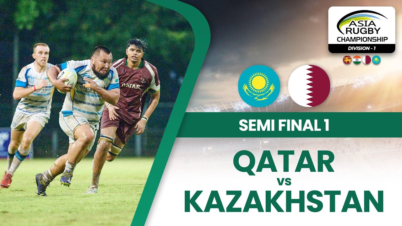 HIGHLIGHTS - Asia Rugby Men’s Division 1 Championship 2024 – Semi Final ...
