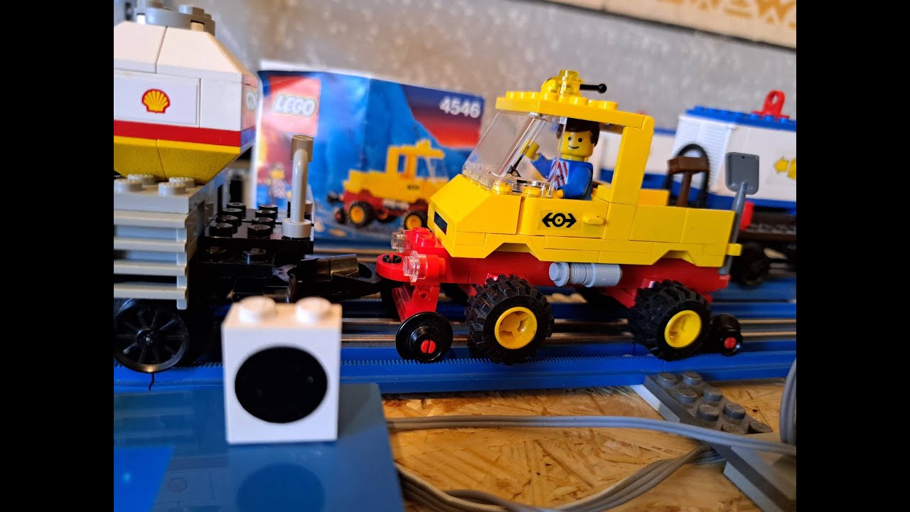 LEGO-Bauvideo: Kombifahrzeug für Schiene und Strasse 4546 (Zweiwege ...