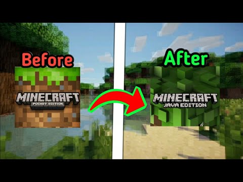 How to convert minecraft pe in Java - YouTube