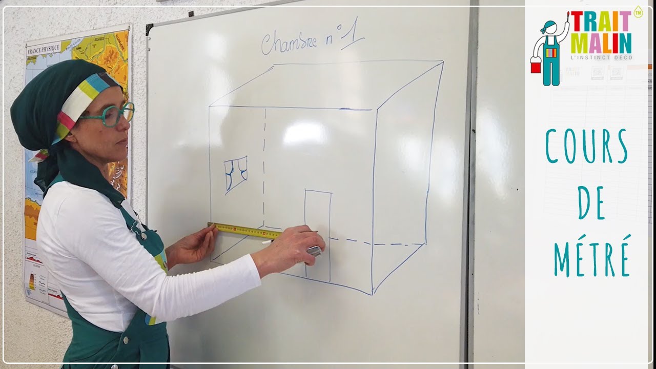 Comment métrer une pièce : explication - Trait Malin - YouTube