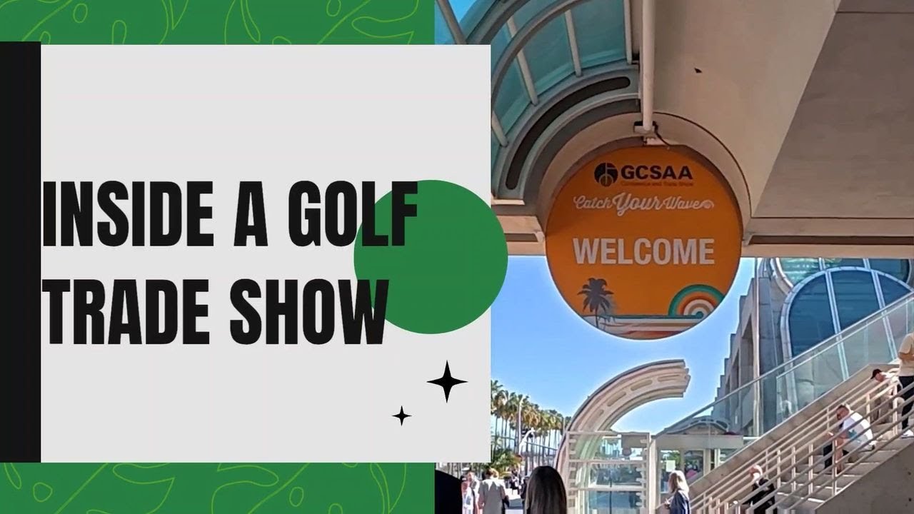 Inside A Golf TRADE SHOW - YouTube