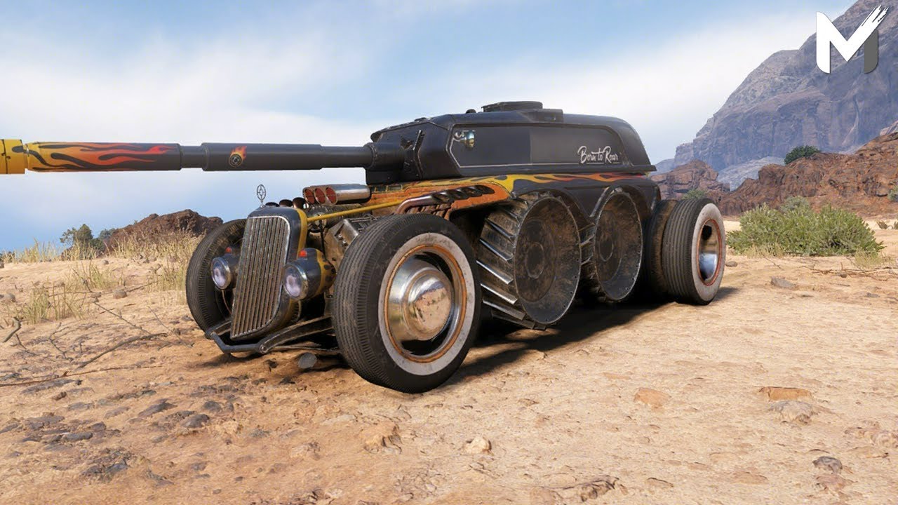 Panhard EBR 105 Hot Rod #wot - YouTube