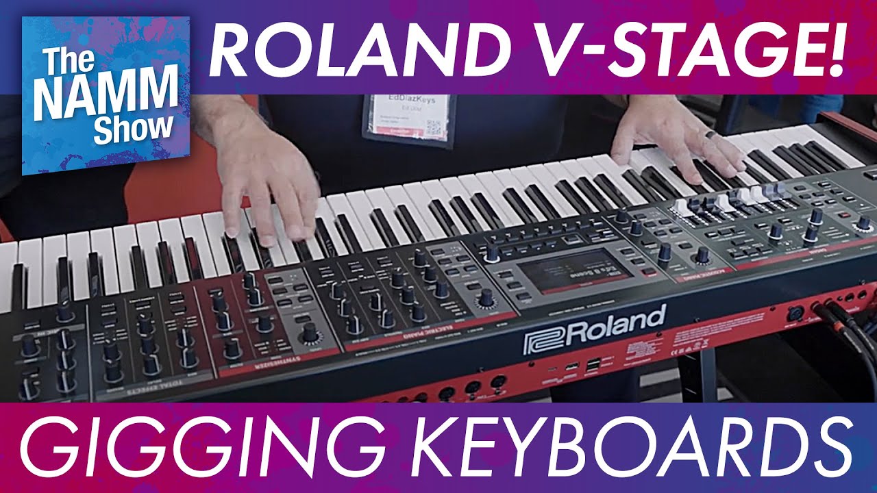 Roland V-Stage Series Gigging Keyboards | NAMM 2025 - YouTube