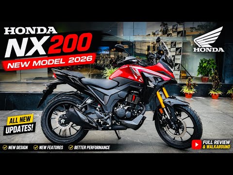 Updated✅ Honda NX 200 New Model 2026 GST Price Discount Features All Details Review In Hindi