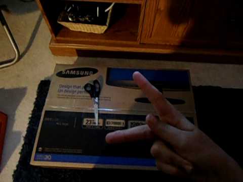 Samsung Syncmaster B2330 23" Monitor Unboxing - YouTube