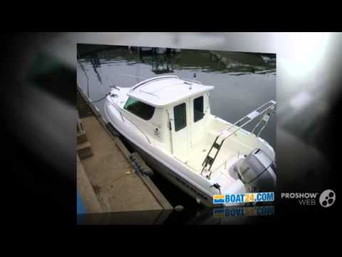 Quicksilver 650 Weekender Power boat, Pilothouse Boat Year - 2001 - YouTube