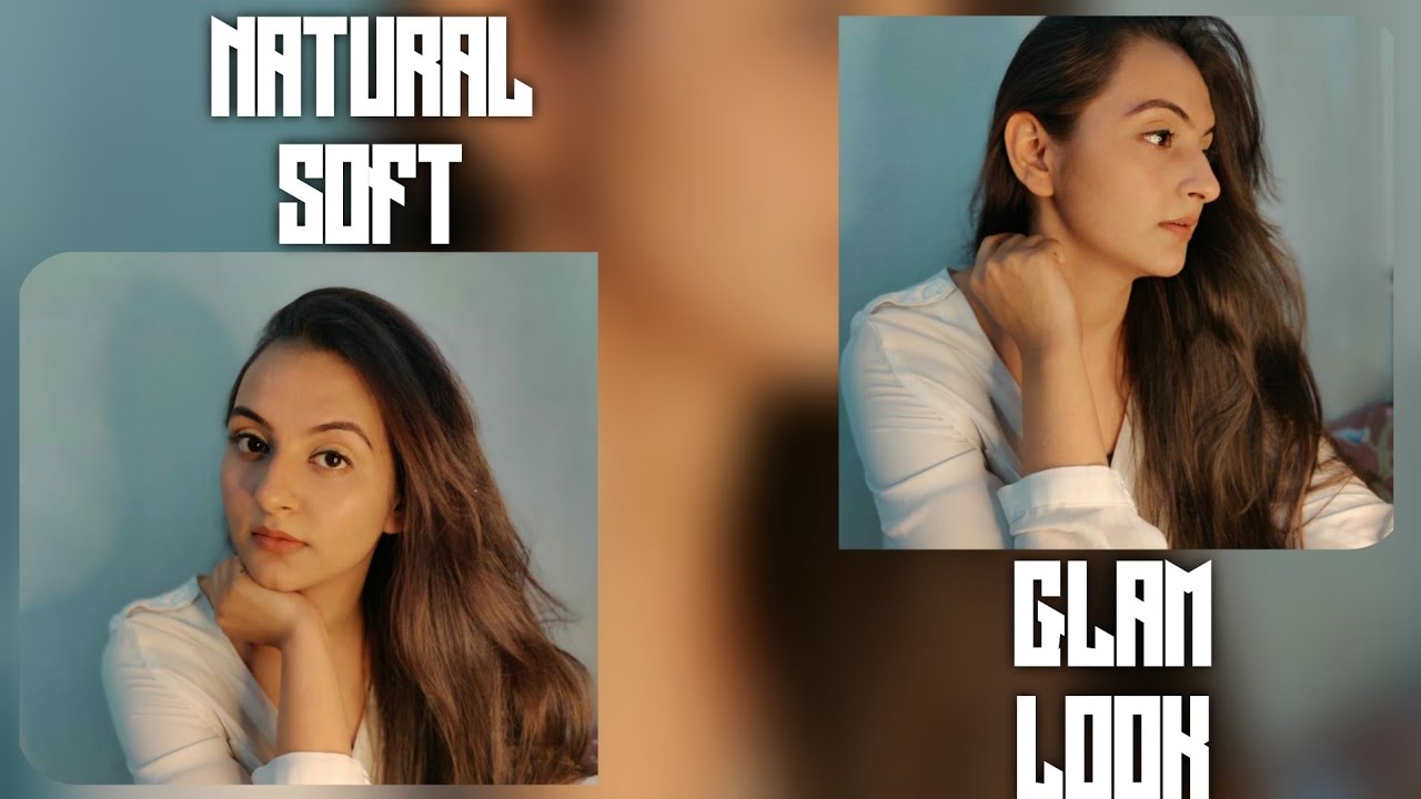 How to create NATURAL SOFT GLAM LOOK In Summer - YouTube