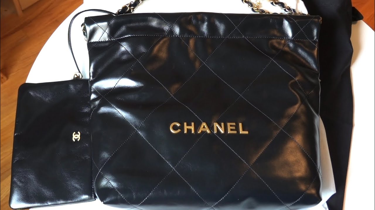 Unboxing Chanel 22 Bag Small Size 🖤 - YouTube