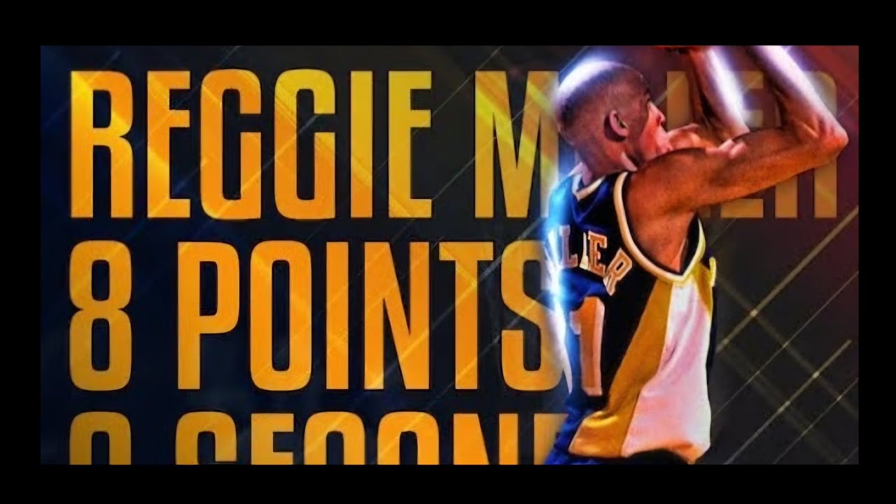 Pacers v Knicks Game 1 95 Reggie Miller 8 pts, 8.9 sec #reggiemiller # ...