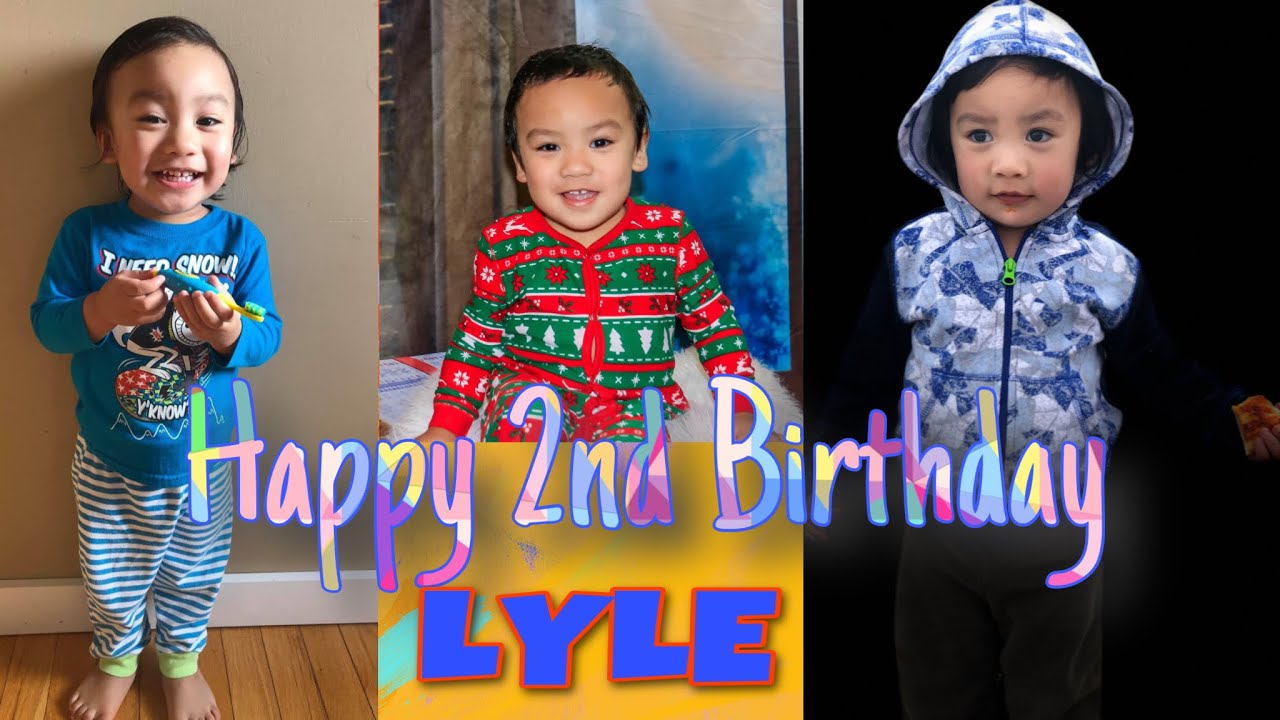 Happy 2nd Birthday Lyle | Milestone - YouTube