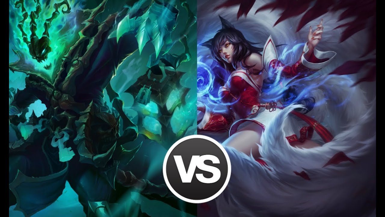 THRESH VS AHRI MID - league of legends - YouTube