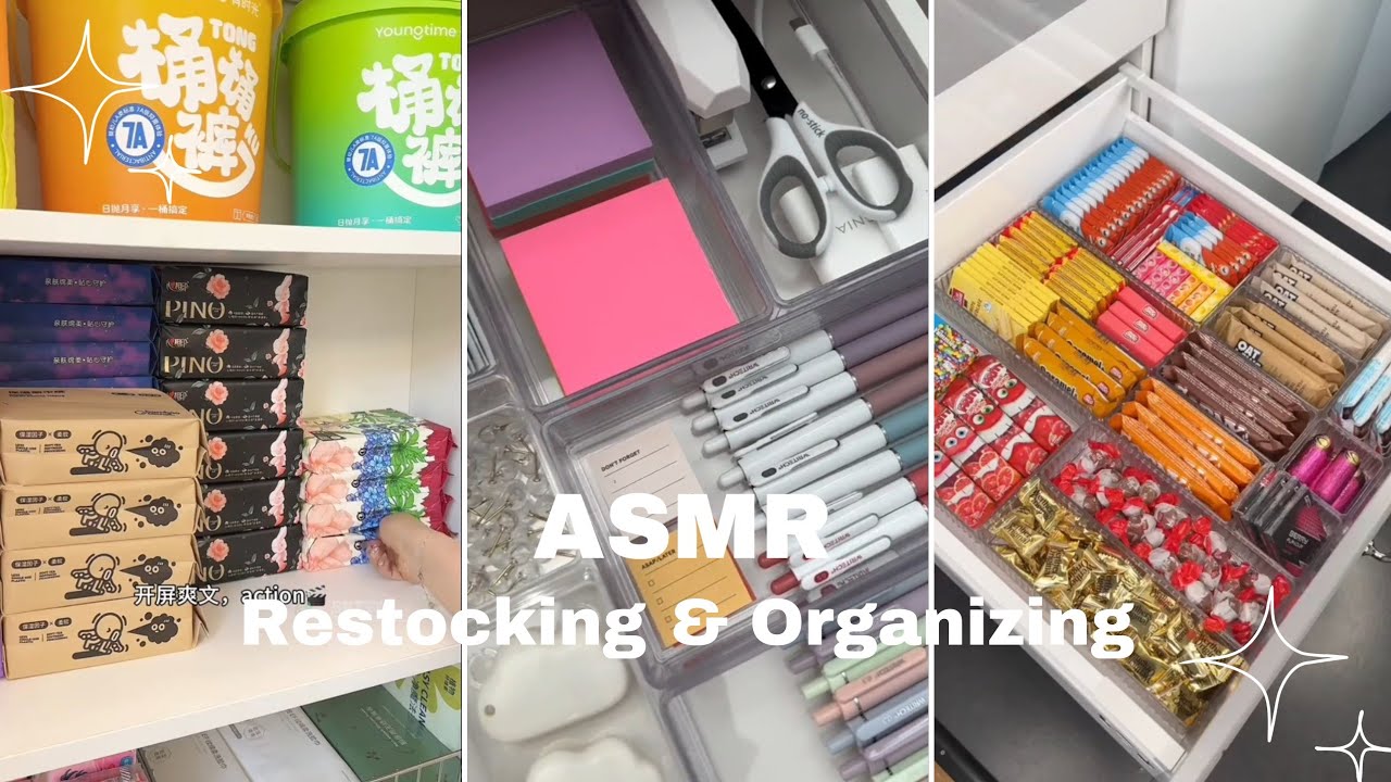 Ultimate Restocking & Organizing ASMR🌹 | TikTok Restocking Organizer ...